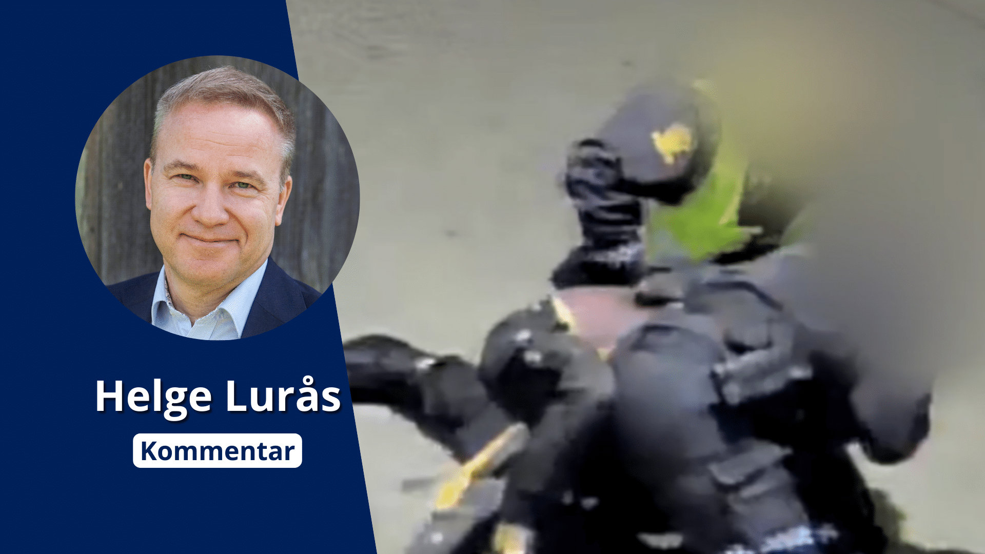 Vi trenger et politi som folk er (i det minste litt) redd for (+)