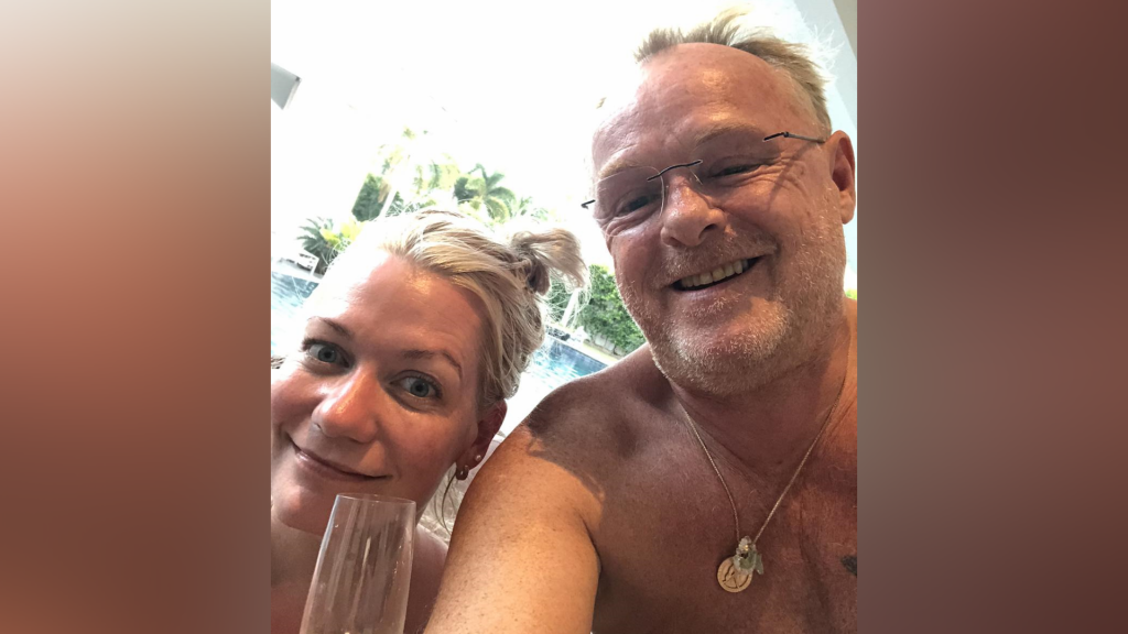 Per Sandberg og Sandra Borch i Thailand Per Sandberg og Sandra Borch i Thailand