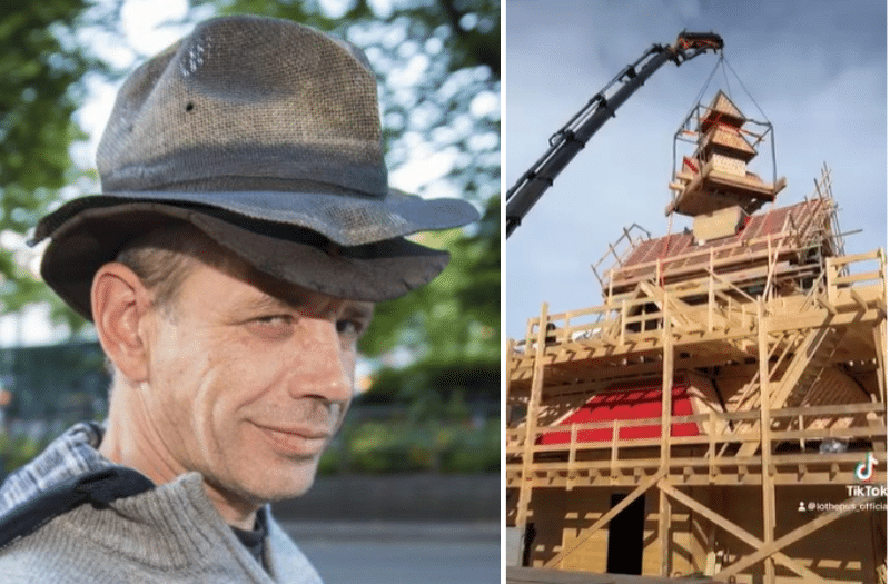 Lothepus bygger stavkirke og campingplass i middelalderstil: – Dette ...