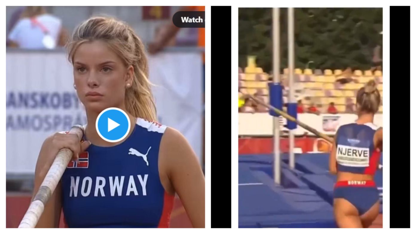 Norsk stavhopper har blitt "internett-sensasjon"