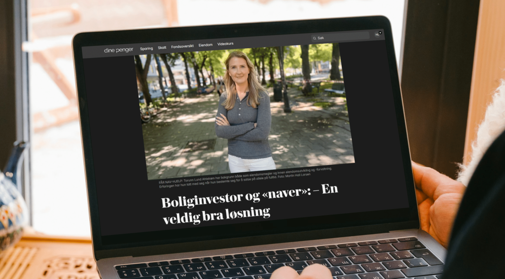 Får dagpenger fra Nav mens hun investerer i boliger til utleie