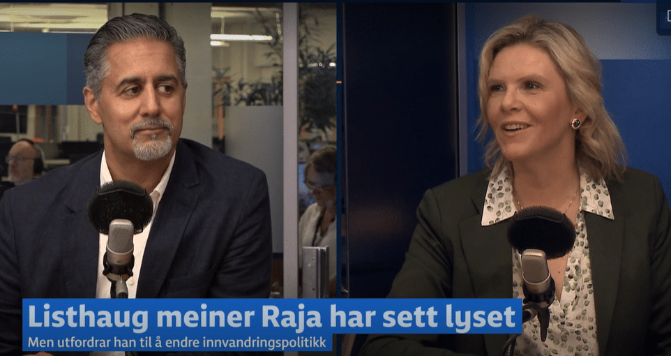 Abid Raja: – Hvis muslimer blir sammen med nordmenn og kristne, er det ...