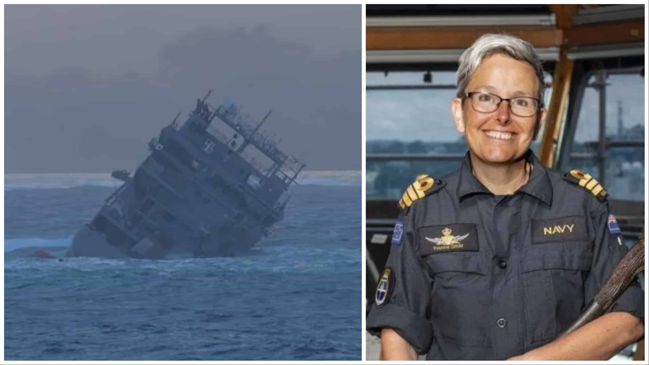 Kvinnelig kaptein sank det første skipet i New Zealands marine siden ...