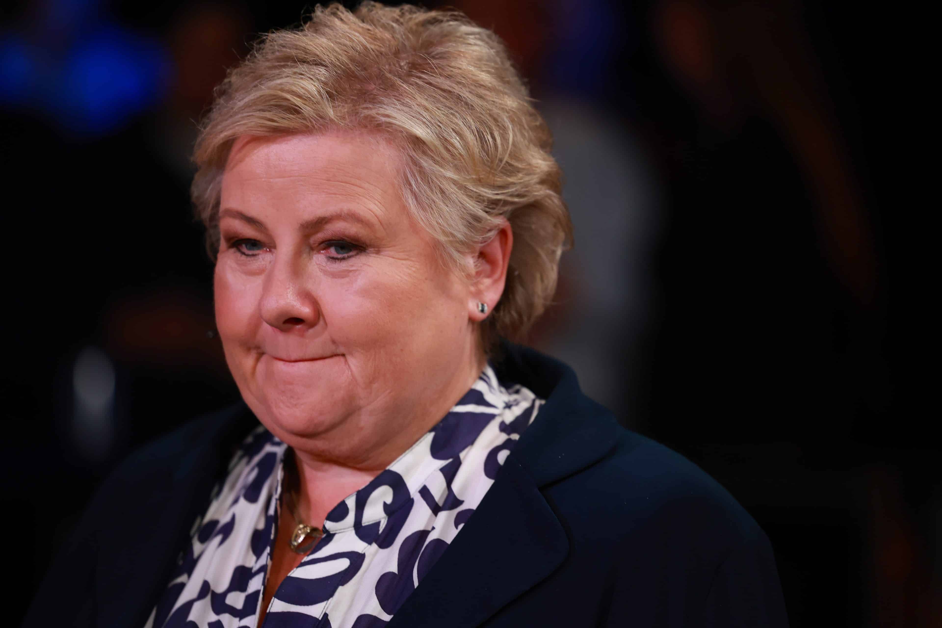 Erna avviser spekulasjoner: – Det gidder jeg ikke å svare på