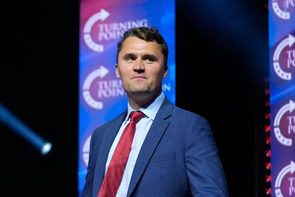 Charlie Kirk skutt og drept